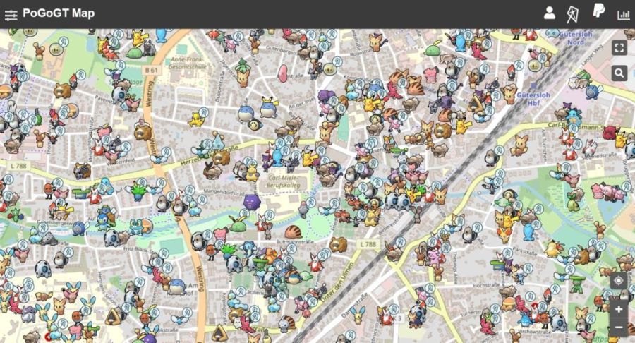 10 Best Pokemon Go Maps, Trackers, Radars, and Scanners – gameovertip